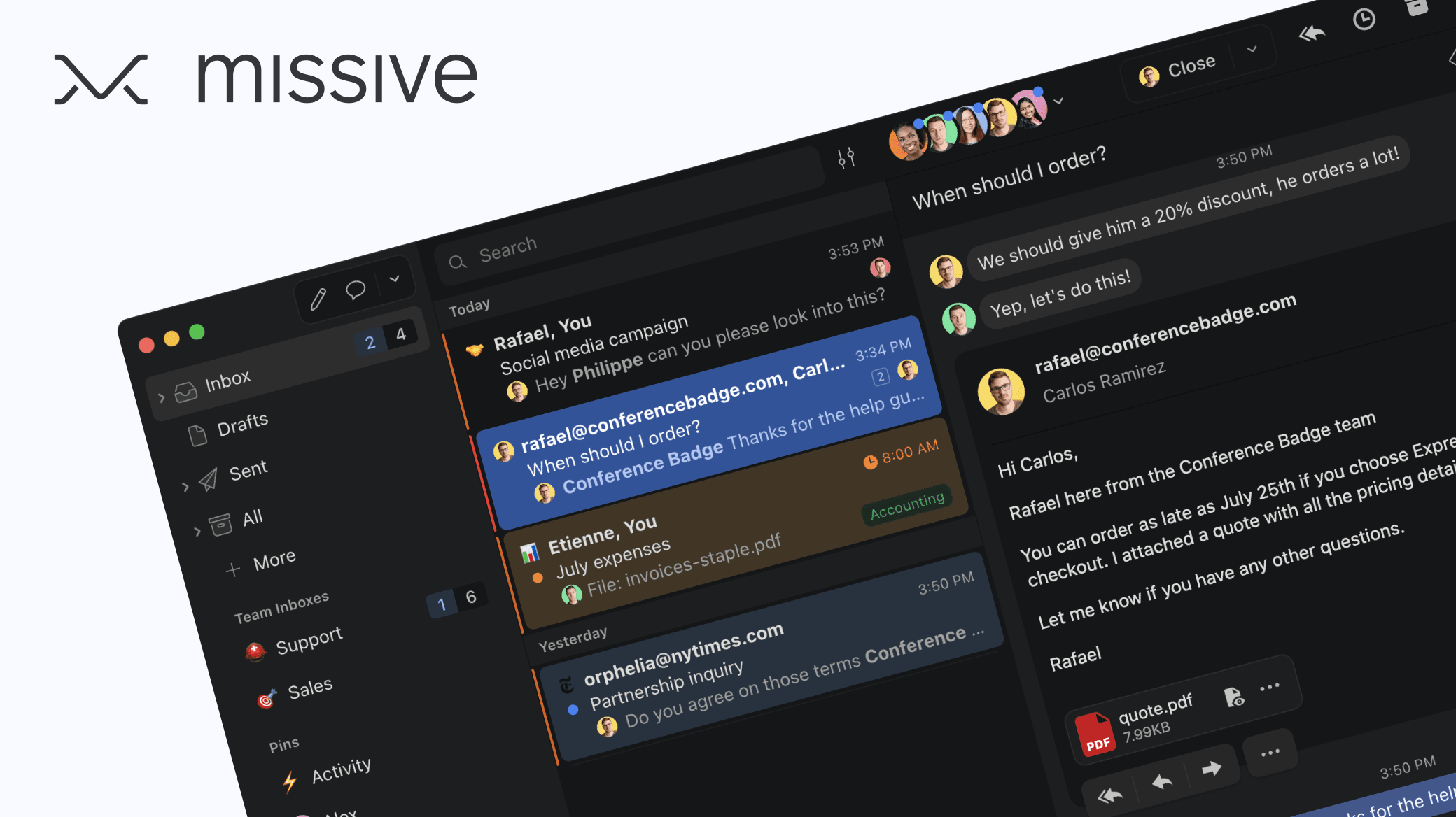 Turning ideas into actions with Missive's unified realtime communication tools | Pusher blog
