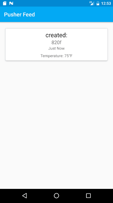 Build An Activity Feed On Android With Pusher Pusher Blog