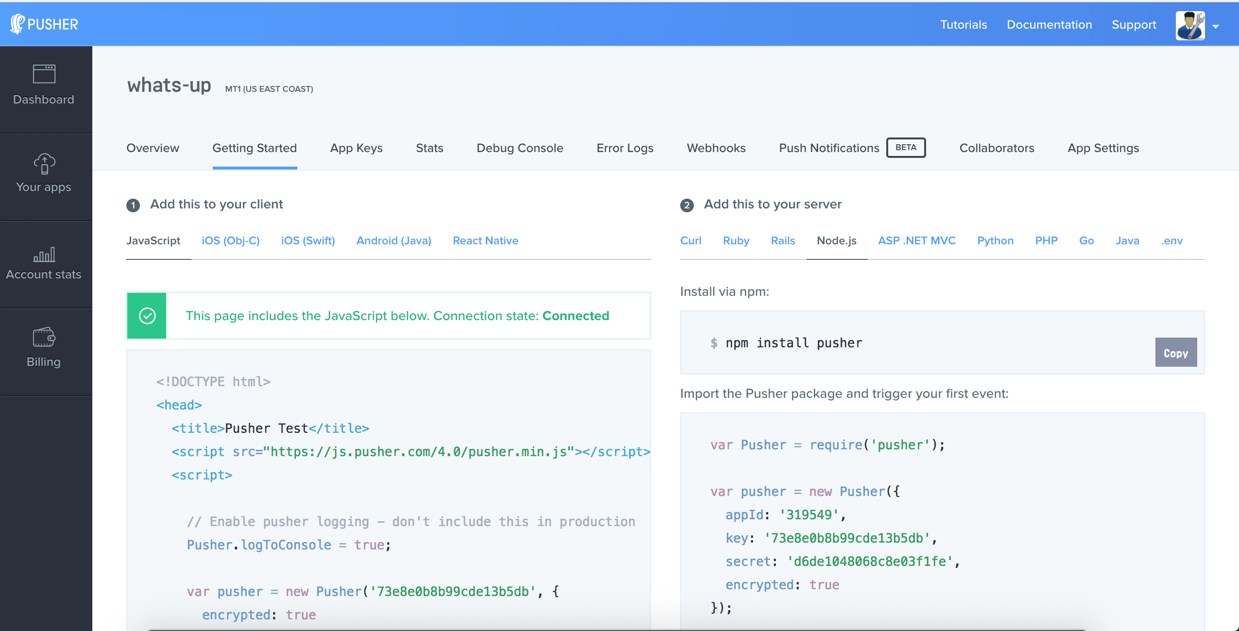How To Update A Users Status In Realtime In Javascript Pusher Blog