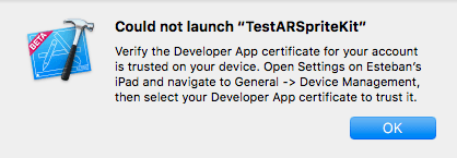 Building an AR game with ARKit and SpriteKit | Pusher blog