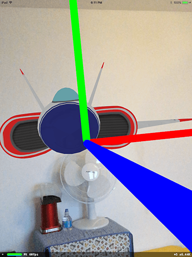 Building an AR app with ARKit and Scenekit | Pusher blog