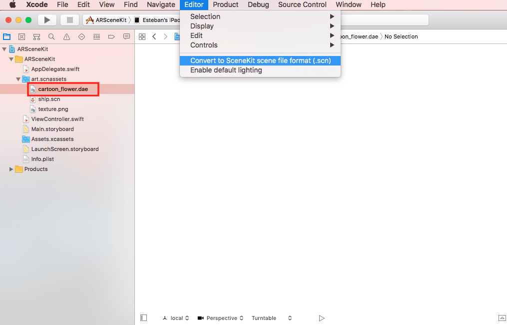 Building an AR app with ARKit and Scenekit | Pusher blog