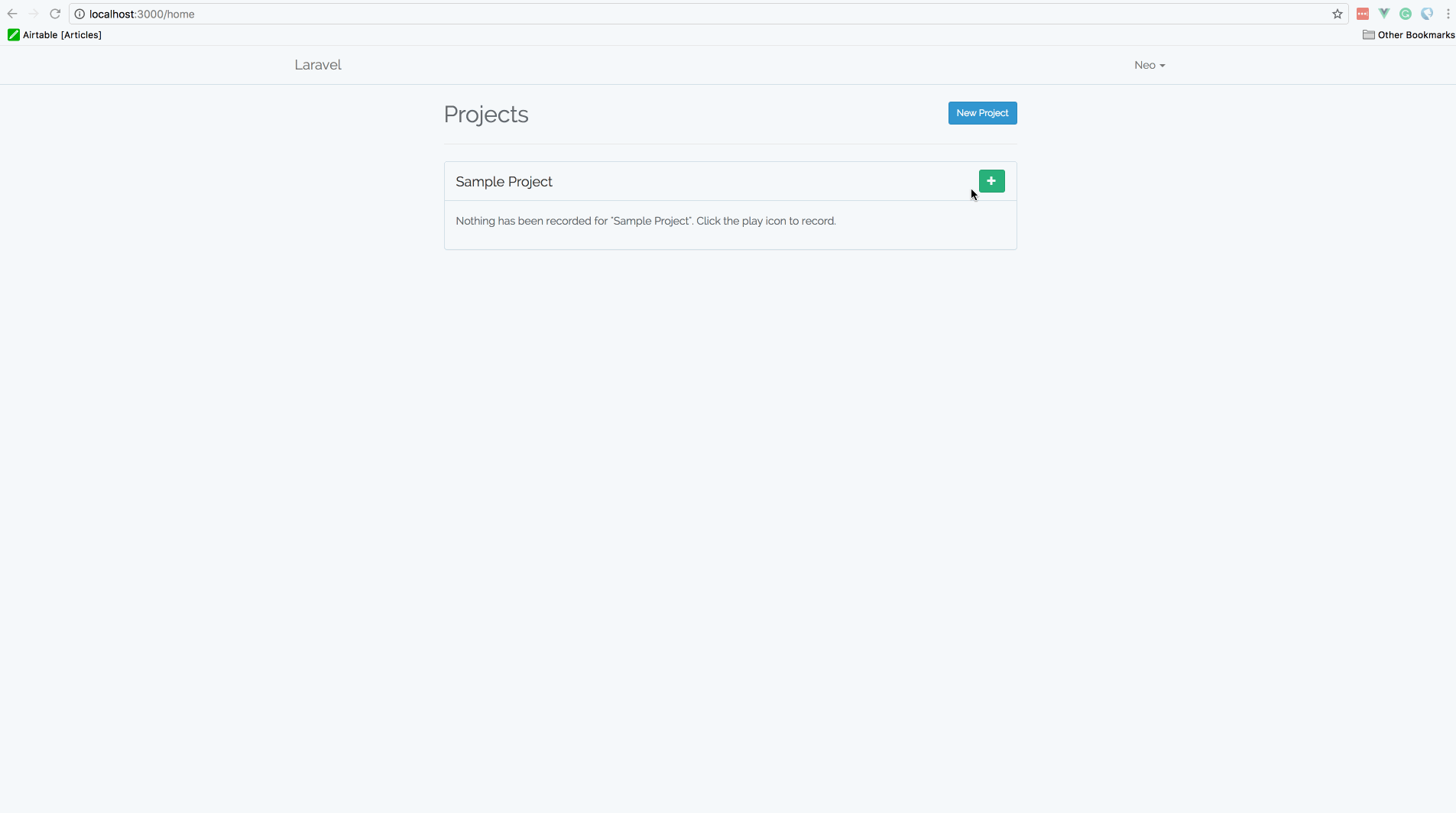Create A Time Tracking Application Using Laravel And Vue Pusher Blog