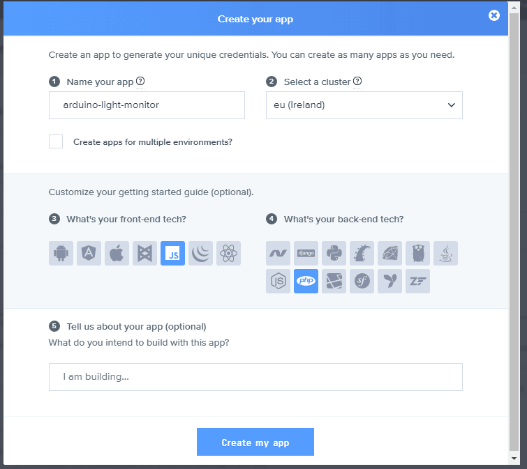Make a realtime light monitor using Arduino and Pusher | Pusher blog