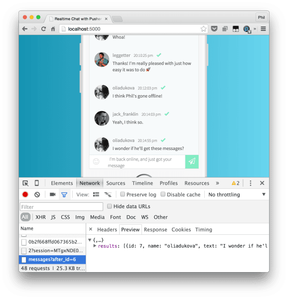 How to Add Message History to your Pusher Apps | Pusher blog