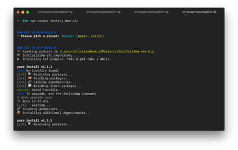 How the new Vue CLI simplifies development | Pusher blog