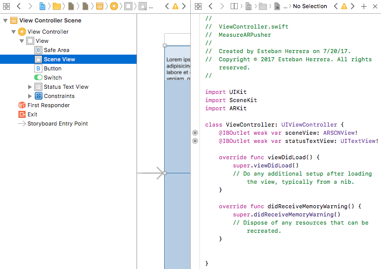 Building a realtime AR measuring app with ARKit and Pusher | Pusher blog