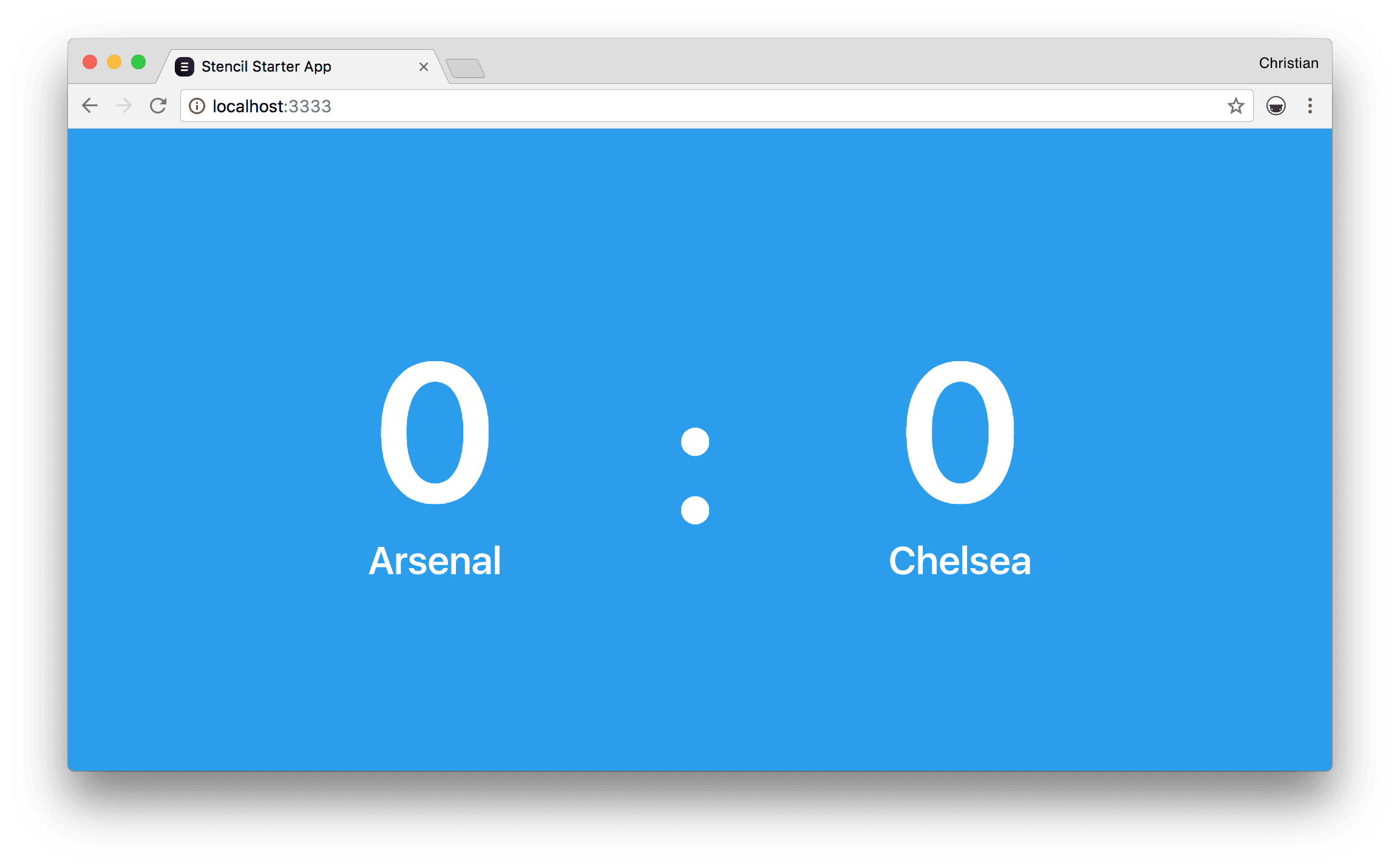 Building a realtime score board component with StencilJS and Pusher ...