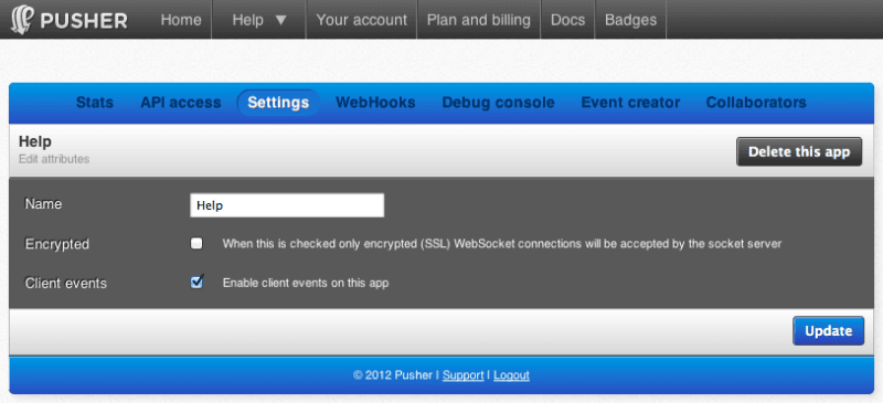 Client events released | Pusher blog