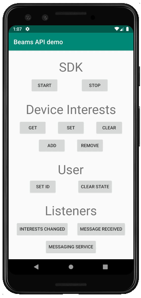 Pusher Beams Client Api Demo For Android Pusher Tutorials