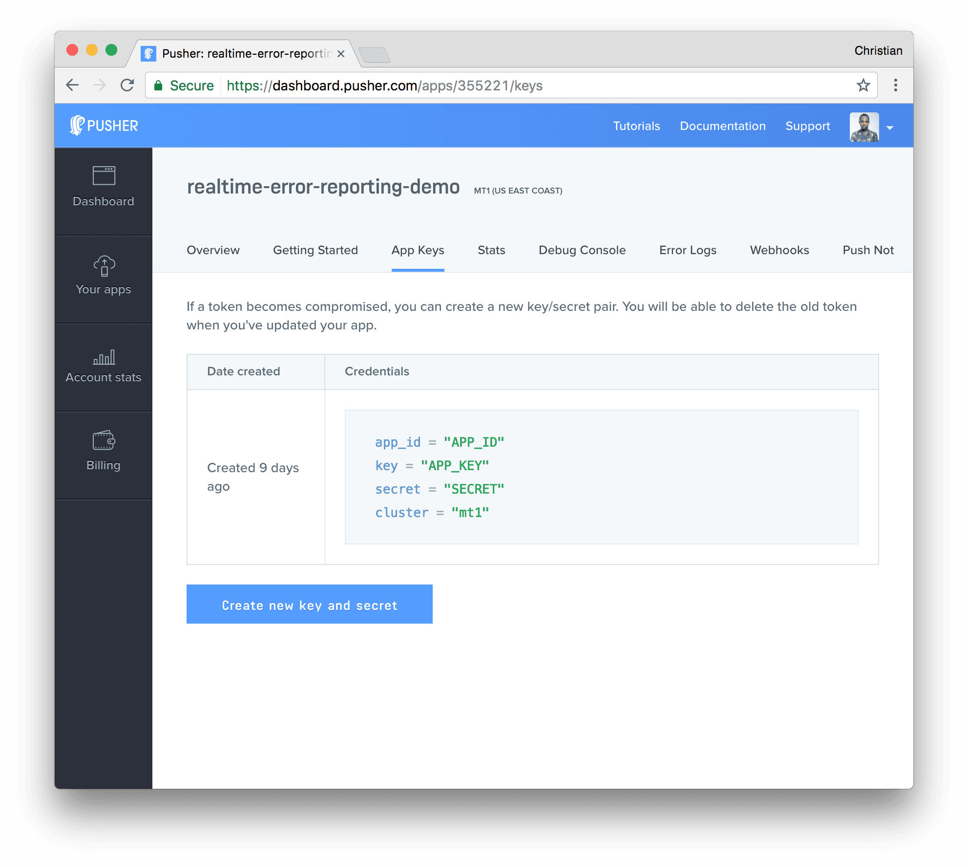 Build a realtime table with DataTables | Pusher tutorials