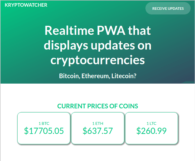 Build a cryptocurrency tracker using Vue.js | Pusher tutorials