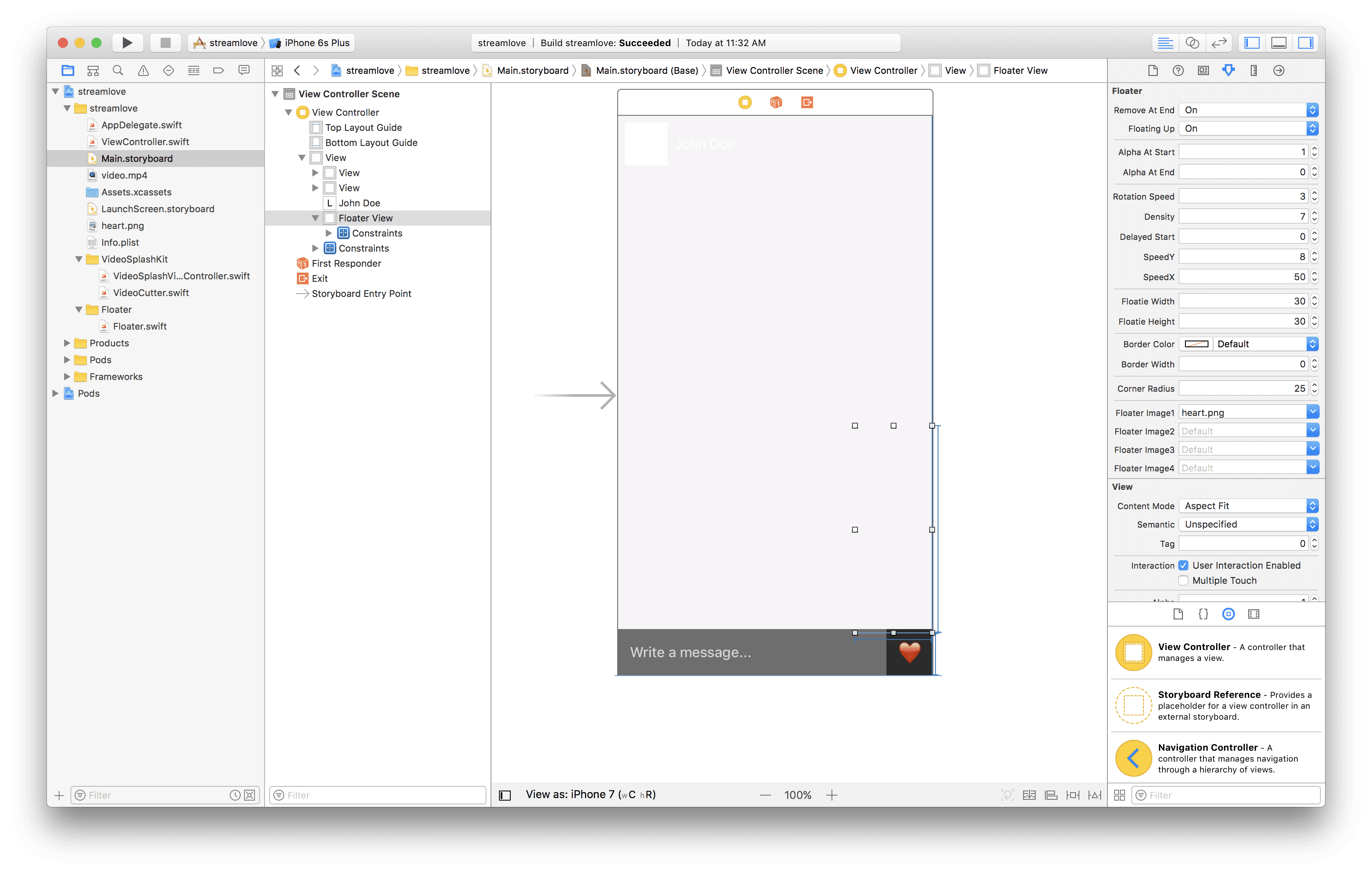 Build a floating hearts effect in Swift | Pusher tutorials