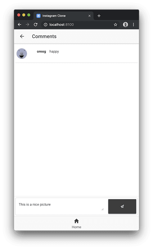 Build An Instagram Clone With Ionic Part 3 Adding Data Dynamically And Enabling Realtime