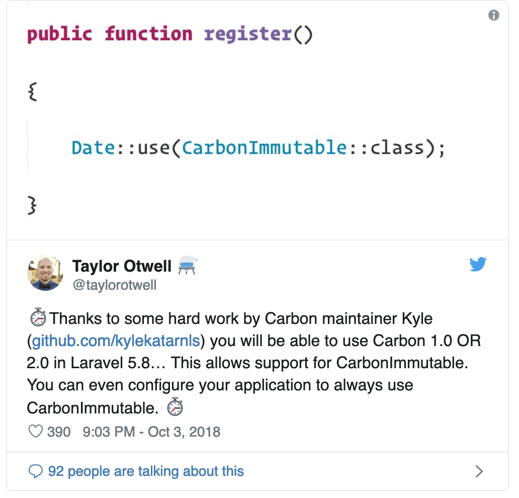 Laravel 5.8 is live and here's what's new | Pusher tutorials