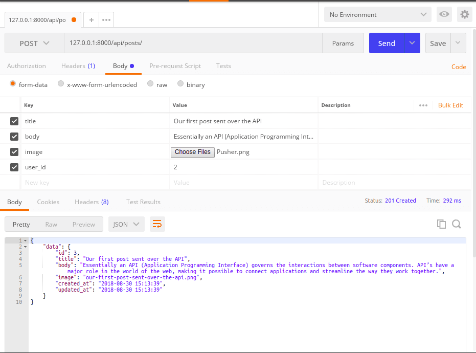 Build A Cms With Laravel And Vue Part 3 Building An Api Pusher Tutorials