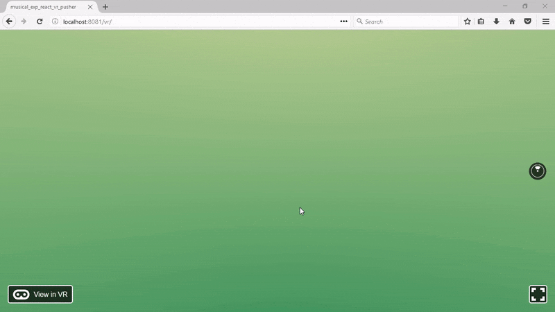 Build a realtime React VR app | Pusher tutorials
