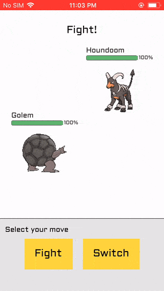 Create A Pokemon Battle Game With React Native Part 2 Two Player Mode Pusher Tutorials
